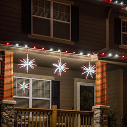 Enchanted Forest® 1,000-Light Red Cluster Premium Christmas String ...