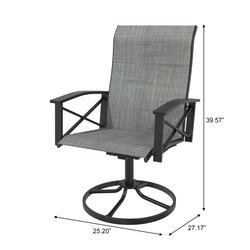 Backyard Creations® Northfield Swivel Rocker Chair-2 Pack at Menards®