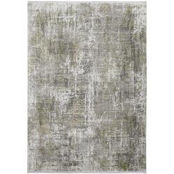 HomeRoots Felicity Green Gray And Ivory Abstract 7' x 10' Area Rug at ...