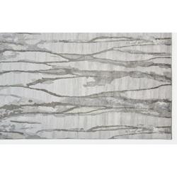 HomeRoots Felicity Taupe Ivory And Gray Abstract 4' x 6' Area Rug at ...
