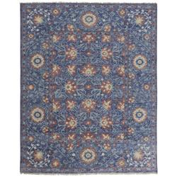 HomeRoots Felicity Blue And Red Floral 2' X 3' Area Rug at Menards®