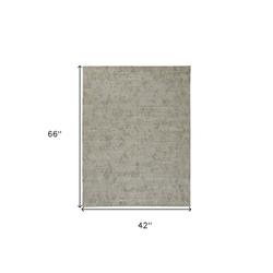 HomeRoots Felicity Gray And Taupe Abstract 4' x 6' Area Rug at Menards®