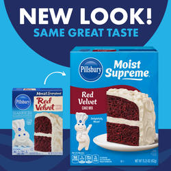 Pillsbury™ Moist Supreme® Red Velvet Cake Mix - 15.25 oz at Menards®