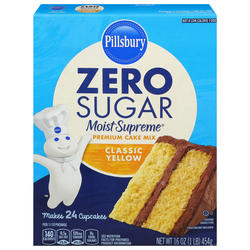 Pillsbury™ Moist Supreme® Zero Sugar Classic Yellow Cake Mix - 16 oz at ...