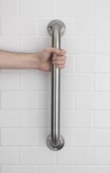 Homewerks™ 18" x 1-1/2" Stainless Steel Exposed Screw Grab Bar at Menards®
