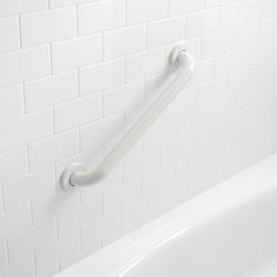 Homewerks™ 24" x 1-1/2" White Concealed Screw Grab Bar at Menards®
