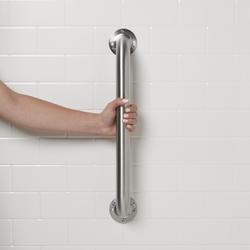 Homewerks™ 36" x 1-1/2" Stainless Steel Exposed Screw Grab Bar at Menards®