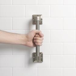 Homewerks™ 9" x 7/8" Brushed Nickel Exposed Screw Assist Bar at Menards®