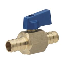 1/2 in. PEX x 1/2 in. PEX Brass Mini Ball Valve at Menards®