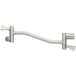 Plumb Works® Brushed Nickel Adjustable Shower Arm at Menards®