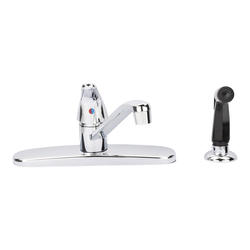 Plumb Works® One-Handle Chrome Kitchen Faucet at Menards®