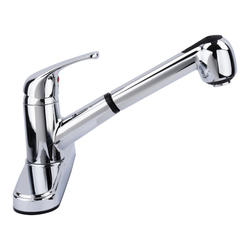 Plumb Works® One-Handle Pull-Out Chrome Kitchen Faucet at Menards®