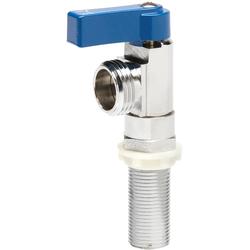 Homewerks™ 1/2" MIP or 5/8" OD Sweat Quarter Turn Blue Handle Washing ...