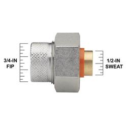 3/4" FIP x Copper Dielectric Union at Menards®