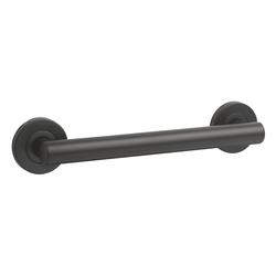 Homewerks™ 16" x 1-1/4" Matte Black Modern Decorative Grab Bar at Menards®