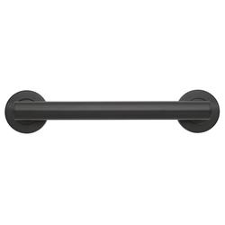 Homewerks™ 9" x 1-1/4" Matte Black Modern Decorative Grab Bar at Menards®