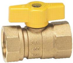Homewerks™ 3/4" FIP 2-Piece Brass Gas Ball Valve at Menards®