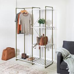 Honey Can Do® Olive Steel Freestanding Clothing Rack at Menards®