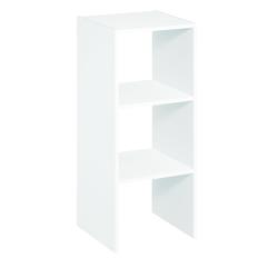 Designer's Image™ 12"W x 31-1/2"H White Vertical Stackable Organizer at ...