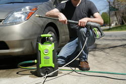 Greenworks® 1,600 PSI 1.2 GPM 13-Amp Corded Electric Pressure Washer at ...