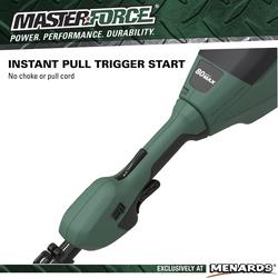Masterforce® 80-Volt Brushless Cordless 16" String Trimmer - Attachment ...
