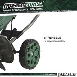 Masterforce® 10" 80-Volt Brushless Cordless Tiller/Cultivator at Menards®