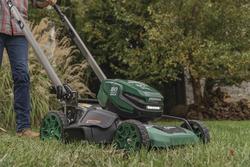 Masterforce® 21" 80-Volt Brushless Cordless Push Lawn Mower at Menards®