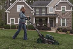 Masterforce® 21" 80-Volt Brushless Cordless Self-Propelled Lawn Mower ...