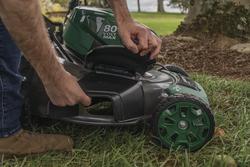 Masterforce® 21" 80-Volt Brushless Cordless Push Lawn Mower at Menards®