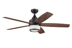 Patriot Lighting™ Taylor 48" Espresso Indoor LED Ceiling Fan at Menards®