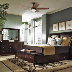 Patriot Lighting™ Taylor 48" Espresso Indoor LED Ceiling Fan at Menards®