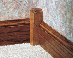 Mastercraft® 1 x 1 x 6 Unfinished Oak Inside Corner Base Moulding at ...