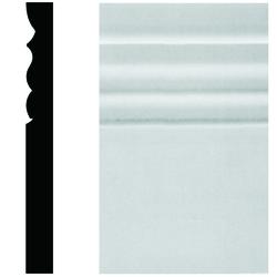 Mastercraft® 1 x 5-1/2 x 9-3/8 Primed MDF Plinth Moulding at Menards®