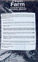 Hull Farm 100% Natural Cocoa Shell Mulch at Menards®