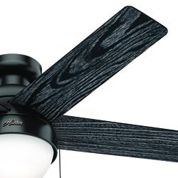 Hunter® Aegis 48" Matte Black Indoor 2-Light Ceiling Fan at Menards®