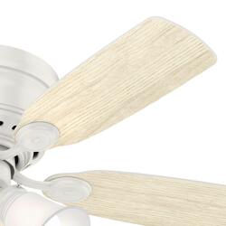 Hunter® Low Profile 42" Fresh White Indoor 3-Light Ceiling Fan at Menards®
