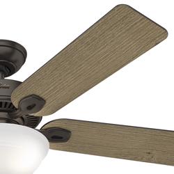 Hunter® Dominion II 52" Premier Bronze Indoor LED Ceiling Fan at Menards®