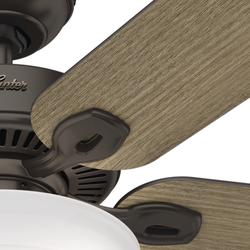Hunter® Dominion II 52" Premier Bronze Indoor LED Ceiling Fan at Menards®