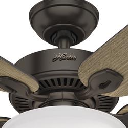 Hunter® Dominion II 52" Premier Bronze Indoor LED Ceiling Fan at Menards®
