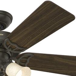 Hunter® Quiet Breeze 44" New Bronze Indoor 3-Light Ceiling Fan at Menards®