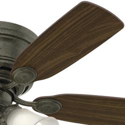 Hunter® Low Profile 42" Provencal Gold Indoor 3-Light Ceiling Fan at ...