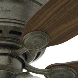 Hunter® Low Profile 42" Provencal Gold Indoor 3-Light Ceiling Fan at ...