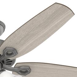 Hunter® Builder 52" Matte Silver Indoor 3-Light Ceiling Fan at Menards®