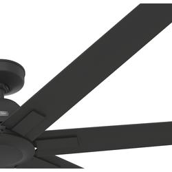 Hunter® Downtown 72 " Matte Black Outdoor Ceiling Fan at Menards®
