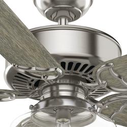 Casablanca® Panama 52" Brushed Nickel Indoor Ceiling Fan with Remote at ...