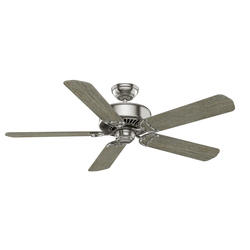 Casablanca® Panama 52" Brushed Nickel Indoor Ceiling Fan with Remote at ...