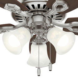 Hunter® Builder 42" Brushed Nickel Indoor 3-Light Ceiling Fan at Menards®