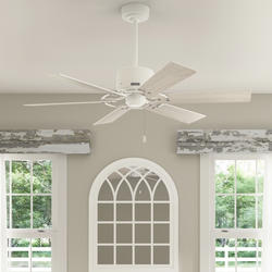 Hunter Gilrock 52 Fresh White Indoor Ceiling Fan At Menards