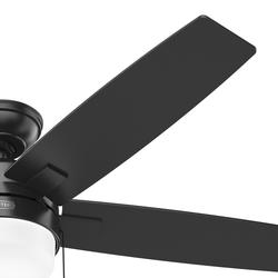 Hunter® Anisten 52" Matte Black Indoor 2-Light Ceiling Fan at Menards®