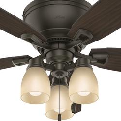 Hunter® Macallan 52" New Bronze Indoor LED Ceiling Fan at Menards®